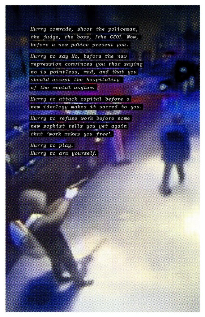 Poster: Brian Thompson Assassination x Armed Joy » Montréal Counter ...